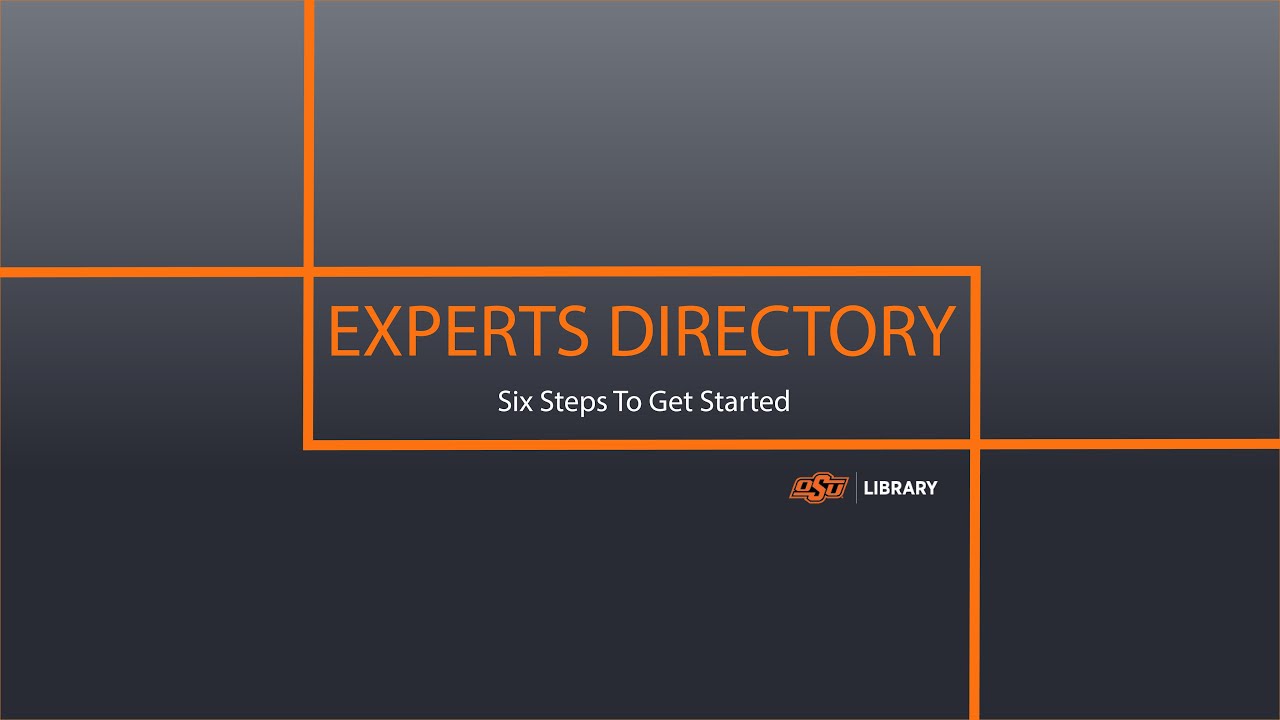 Symplectic Elements Experts Directory: Six Steps to get Started