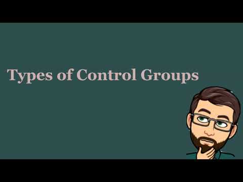 Understanding Control Groups