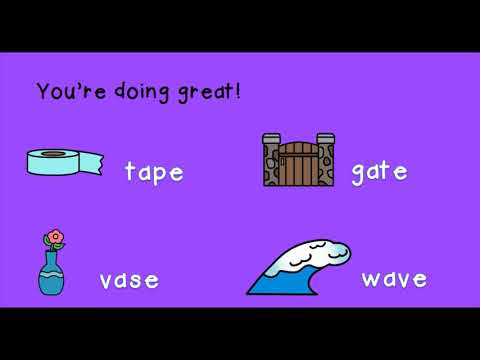 Magic E Words with A!