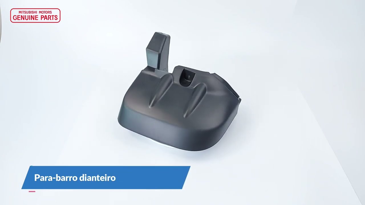 Parabarro dianteiro modelo com 2 Ressaltos para Mitsubishi L200 Triton e Pajero Dakar