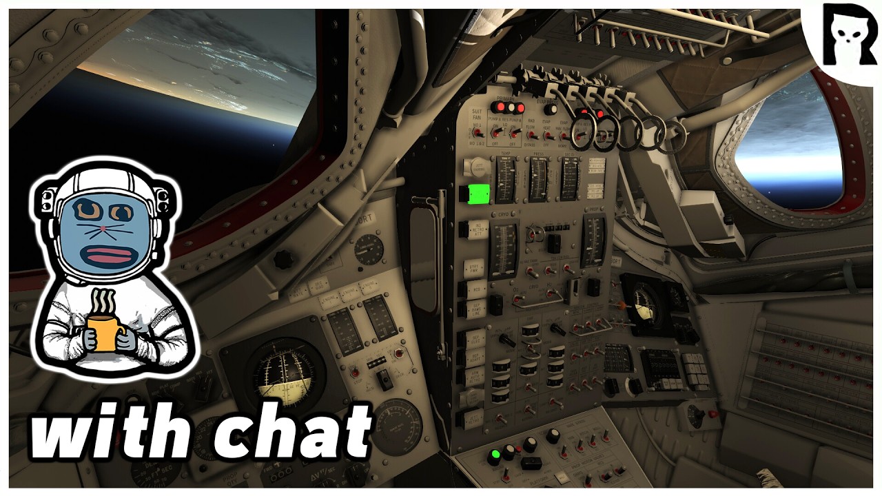 Lirik plays Reentry - A Space Flight Simulator