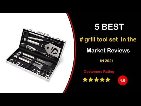 ✅ Best Grill Tool Set on The Market Reviews in 2023 ✨ 5 Perfect Picks For Any Budget
