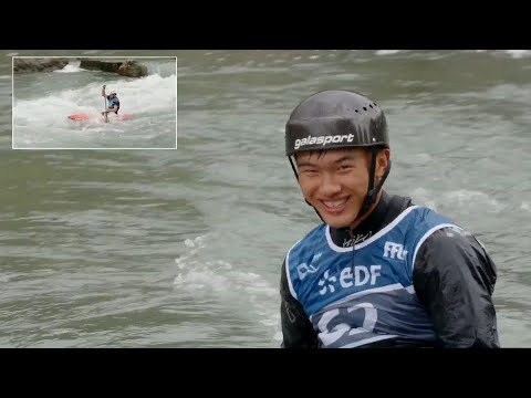 Hsin-Kuang Tseng, Chinese Taipei - Canoe Heats / 2025 ICF Canoe Slalom World Cup Pau France