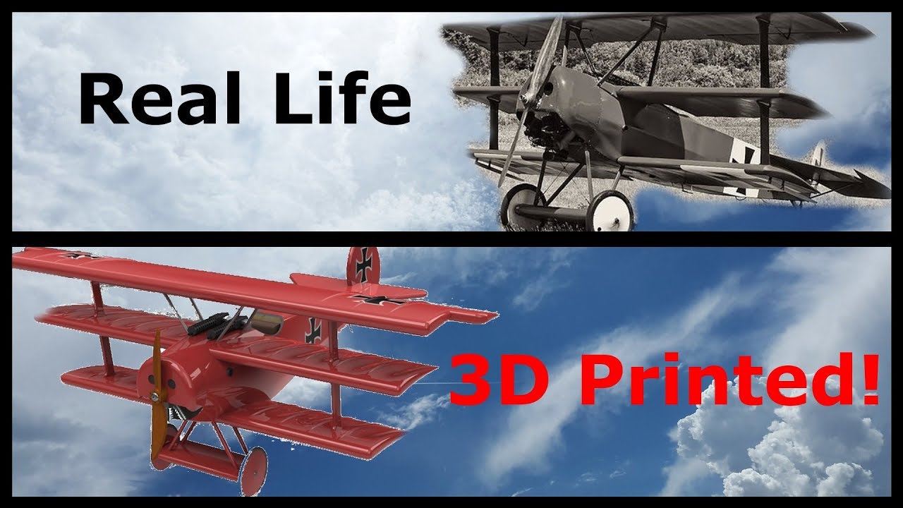 3D Printing a Fukker DR1