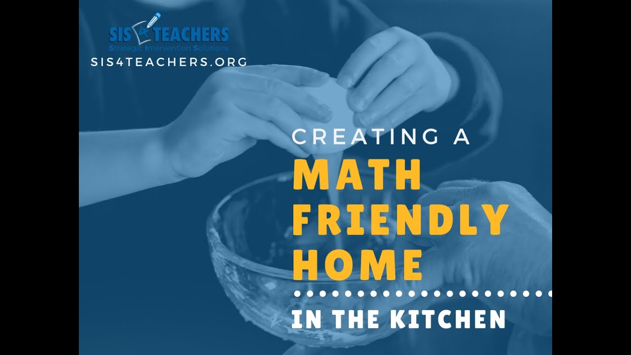 Math Friendly Home - Kitchen