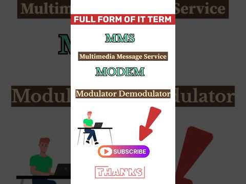 MMS AND MODEM FULL FORM NAME IT TERM COMPUTER 🖥️💻 ONLINE