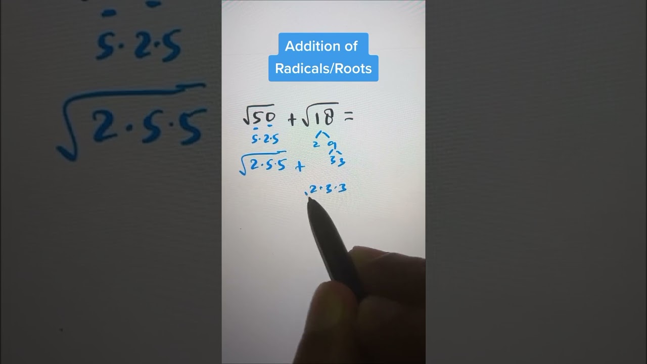 Maths Mathematics 908 454 #sat #psat #math #tiktokmath #testprep #1600 #act #radicals #root