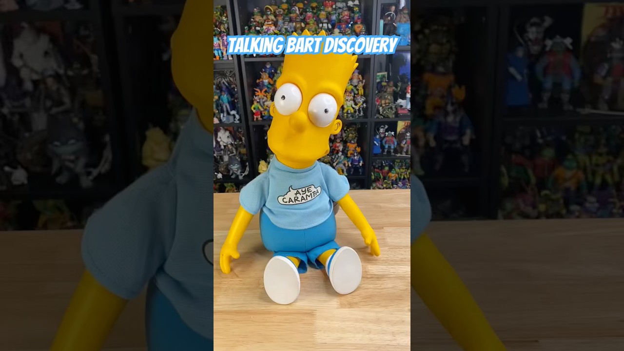 Mystery solved! Vintage Talking Bart Simpson #thesimpsons #vintagetoys #collection #nostalgia #90s