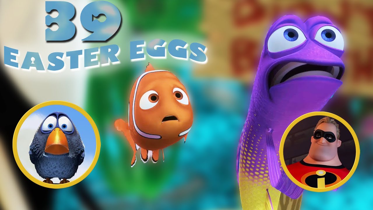 Every Easter Egg in Finding Nemo