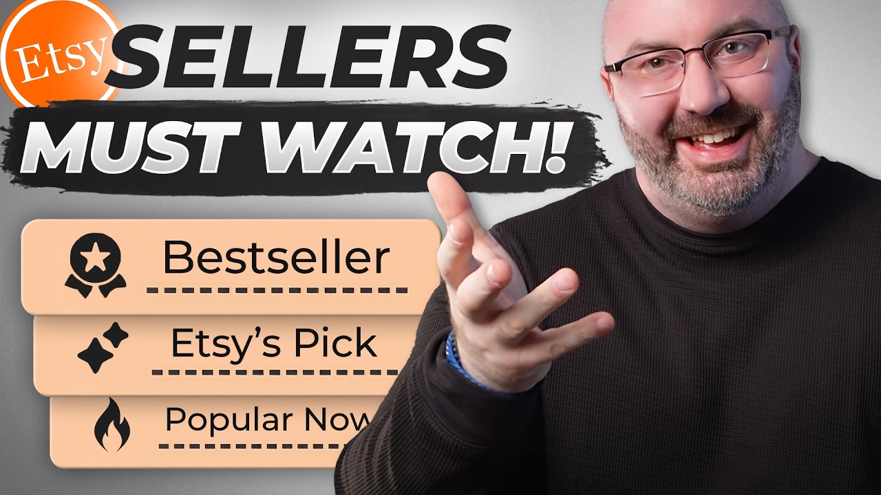 Etsy Badges EXPLAINED: How to Get Bestseller & More!