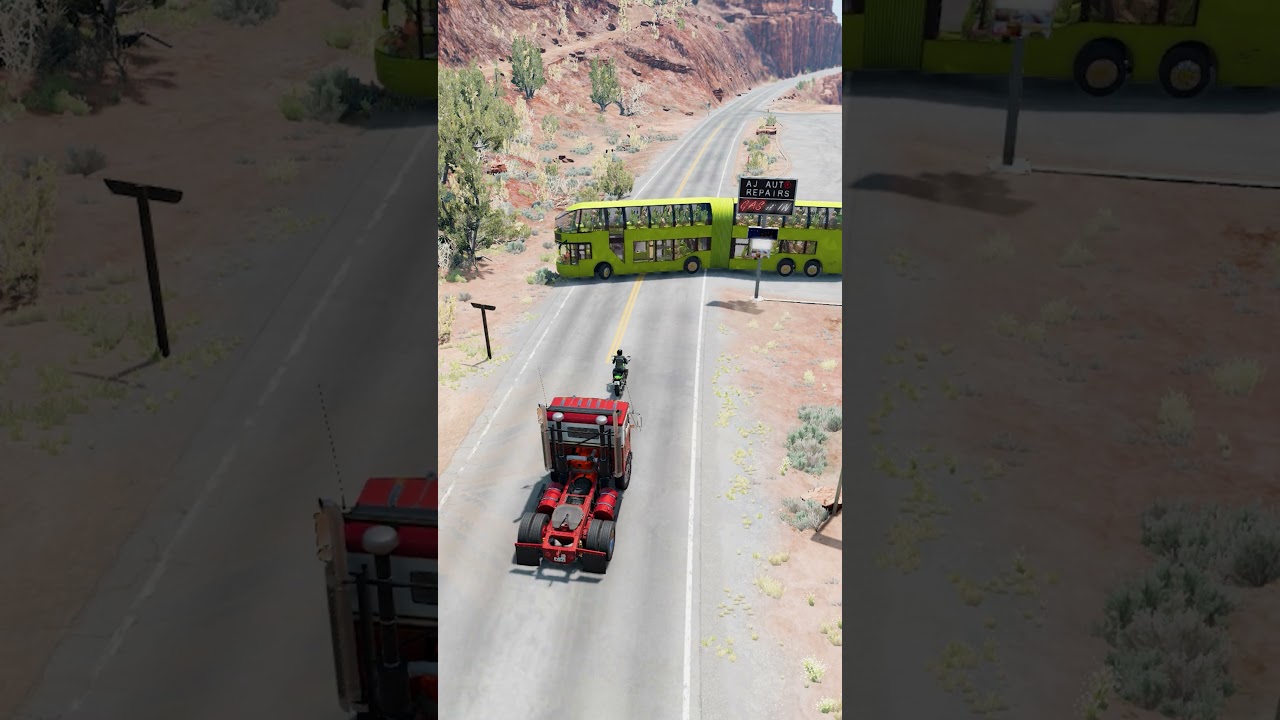 Dangerous Maneuver Ep.331 | Car Crash - BeamNG Drive