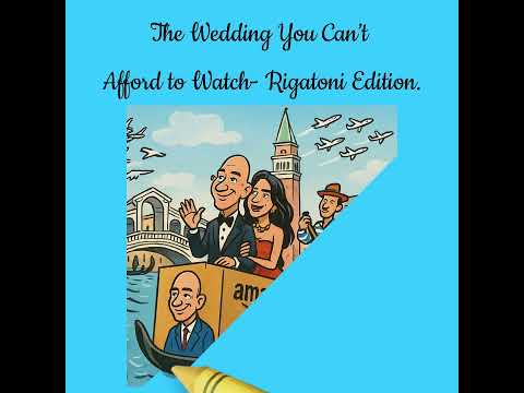 BEZOS WEDDING JUNE 27, 2025 #history #comedy #branding #news #satirecomedy