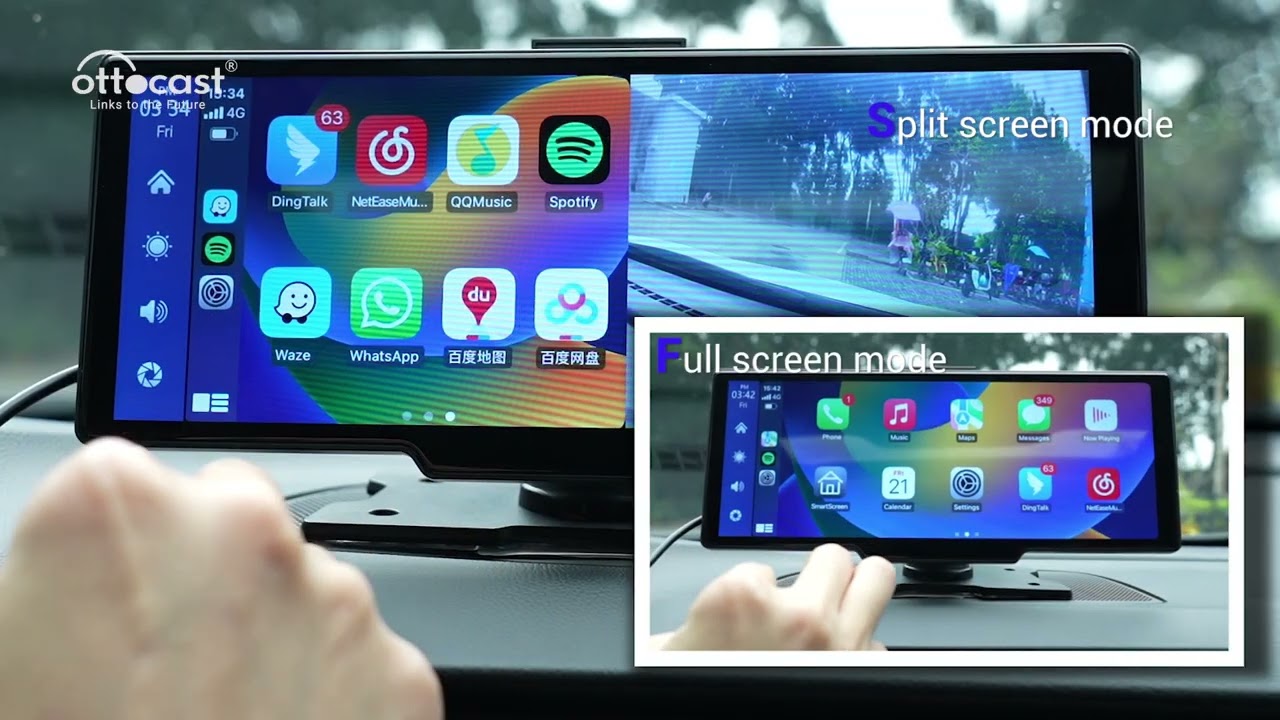 Ottocast | Apple CarPlay or Android Auto in ANY CAR