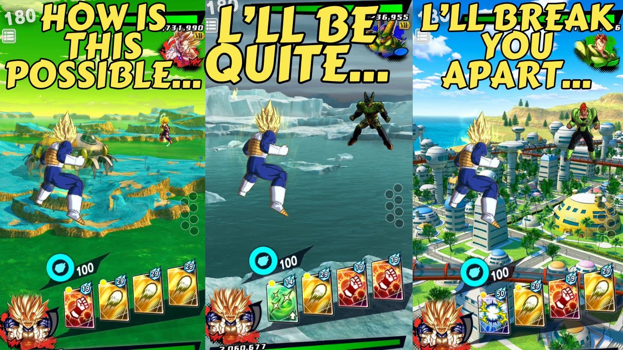 LF Super Vegeta Special Quotes & Interactions! Dragon Ball Legends Special Quotes & Interactions