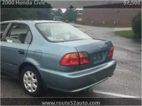 2000 Honda Civic Used Cars West Lafayette IN