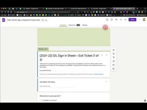 Embed a Google Form in Canvas