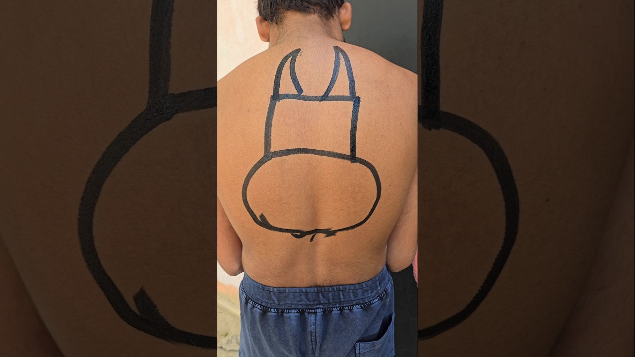 You can do it Guess my back drawing challenge Part 187 #shorts