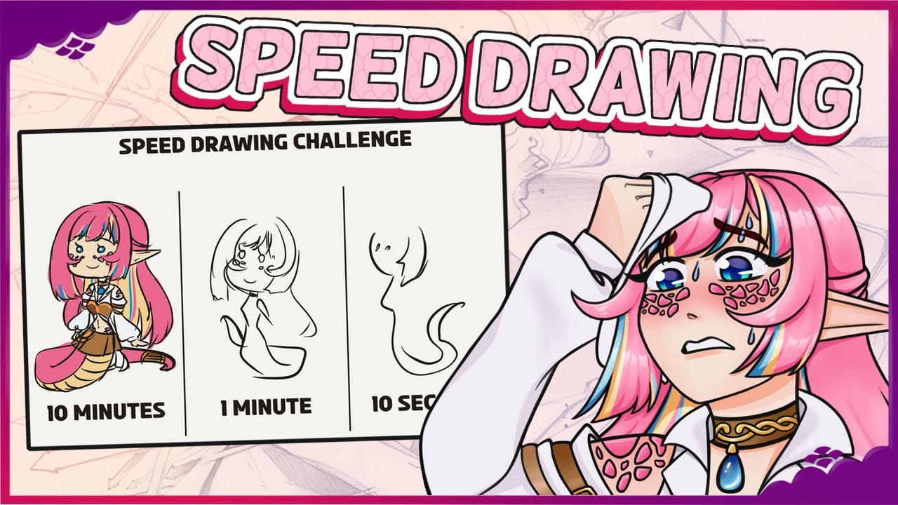 Speed Drawing Challenge [envtuber]