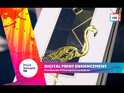 Digital Print Enhancement · Print Sample TV · Pat McGrew