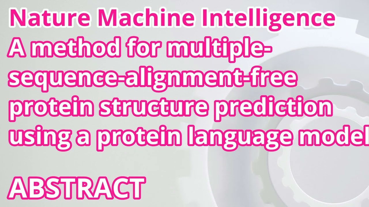 A method for multiple-sequence-alignment-free protein structure prediction using a protein language