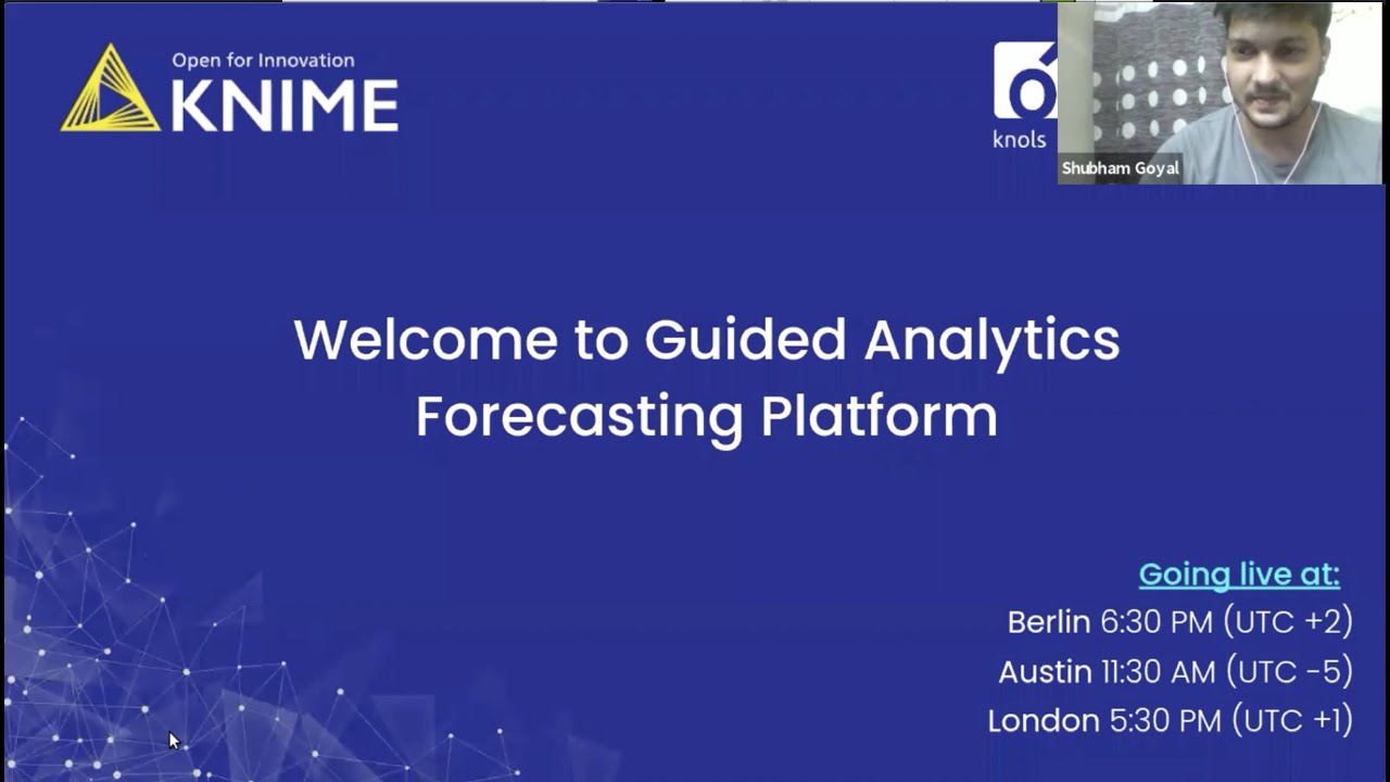 Guided Analytics Forecasting Platform