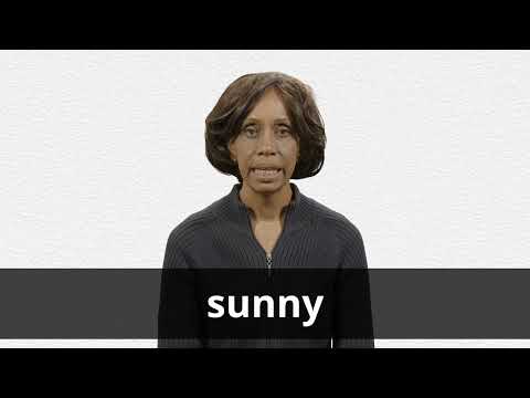 SUNNY - 英文发音 | 柯林斯