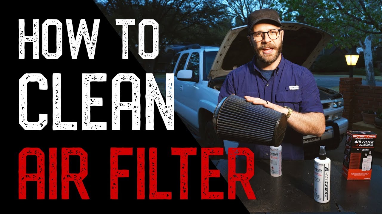How to Clean your Air Filter (Spectre)