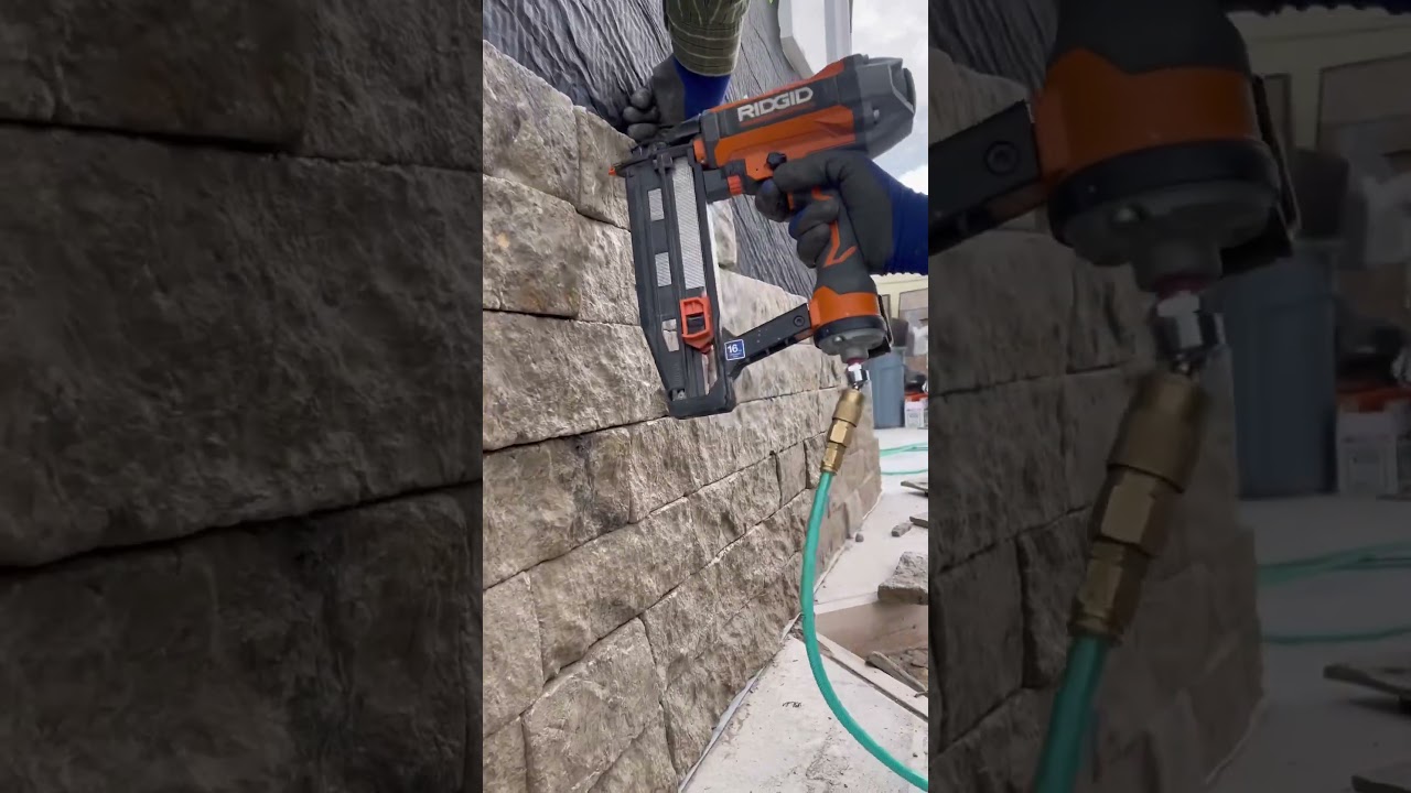 Stone that installs like siding! Nail it with Evolve Stone. #construction #diy #building