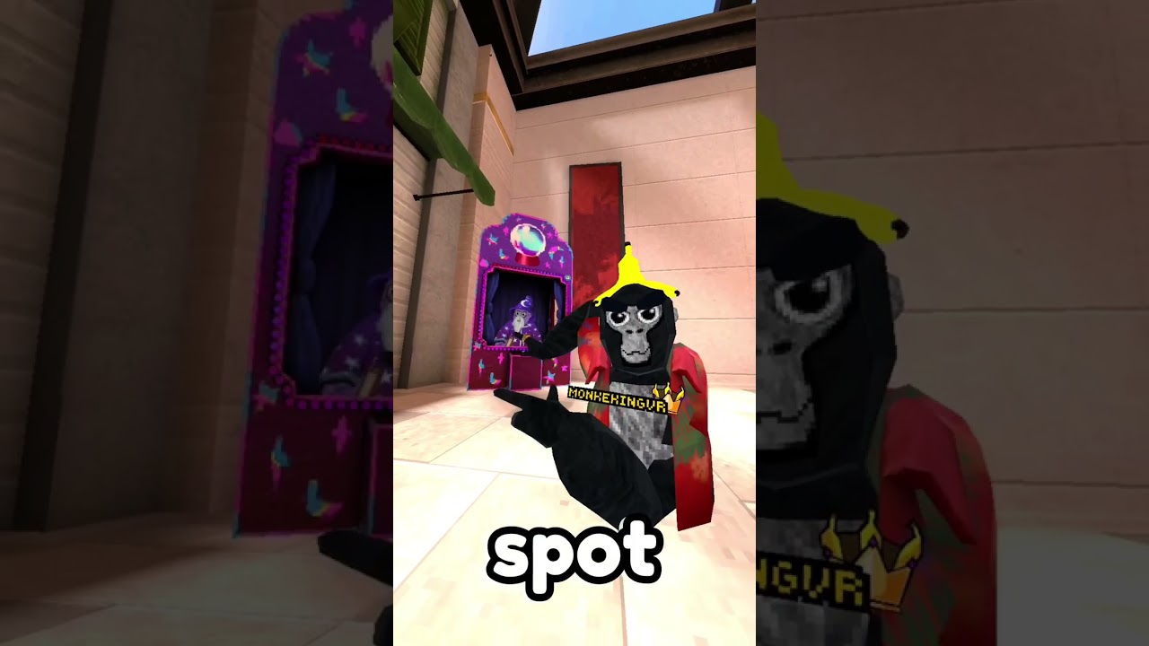 Hide A Monke In Gorilla Tag! #hideamonke #gtag