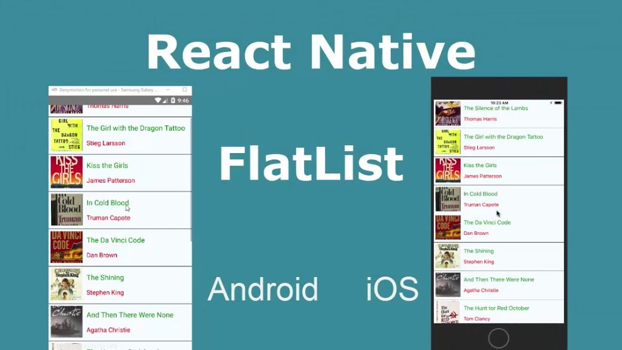 React Native FlatList Example - Fetching Data from Server