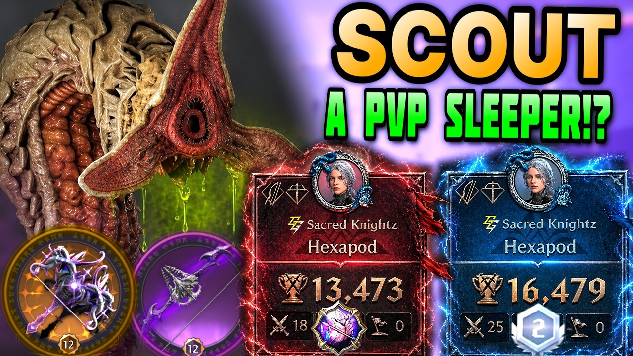 SCOUT CLASS TRULY AN UNDERATTED BEAST IN BGs! Longbow Crossbow MELTS PLAYERS!