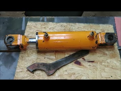 how to rebuild a hydraulic cylinder