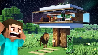 Minecraft How to Build a Military Base! Part 1: Tent Barracks - Minecraft Builders