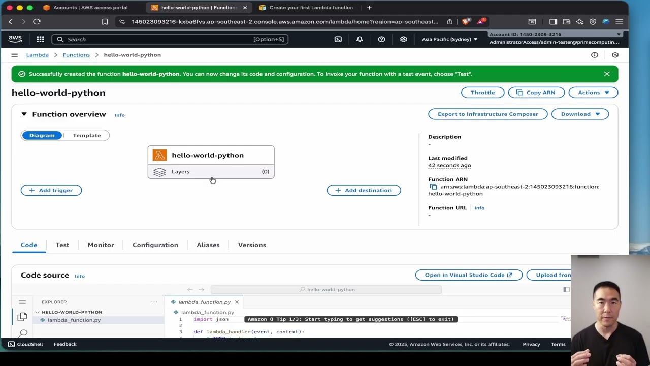 AWS Lambda with Python - beyond 