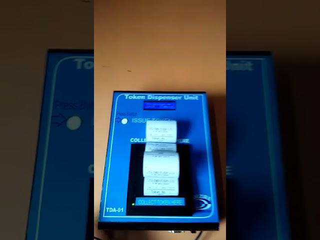 Token Dispenser - Token Dispenser Token Printer Manufacturer from Noida