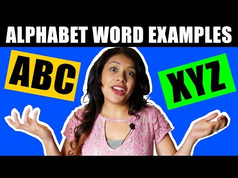 Learn The Spanish Alphabet With Word Examples! Spanish Lessons