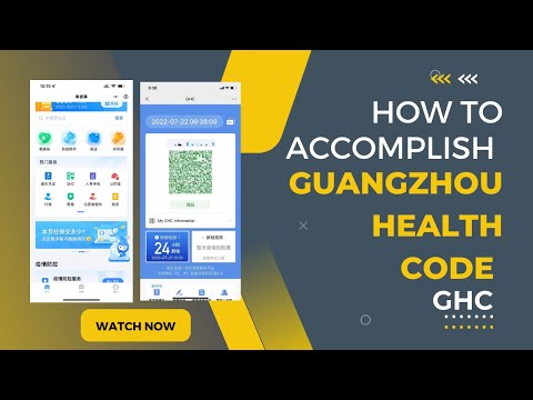 How to Accomplish the Guangzhou Health Code (GHC) Entry to China #travel #chinatravel #guangzhou