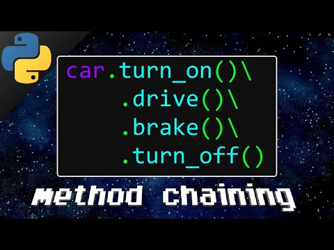Python method chaining ⛓️