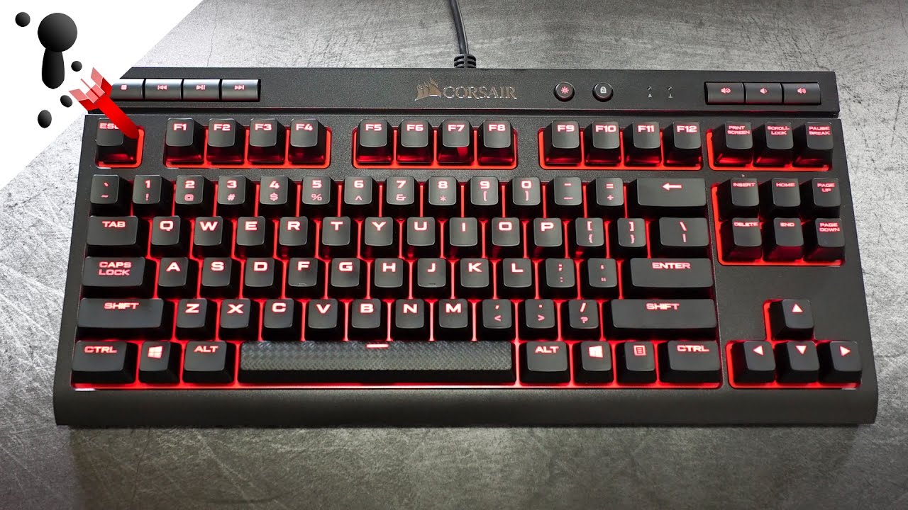 Keyboard Corsair K63 Compact Mechanical Cherry MX Red (CH-9115020-NA)