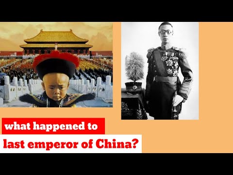 What happended to last king of China? Biography of Puyi