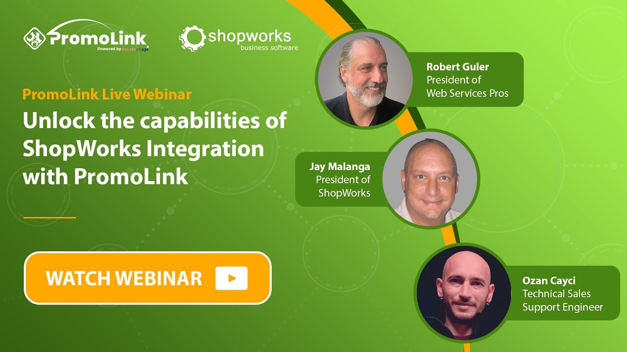 PromoLink & ShopWorks Integration Webinar