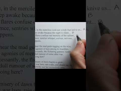 Clever Rhyme Scheme in 'Exposure' Mirrors Poem’s Main Theme