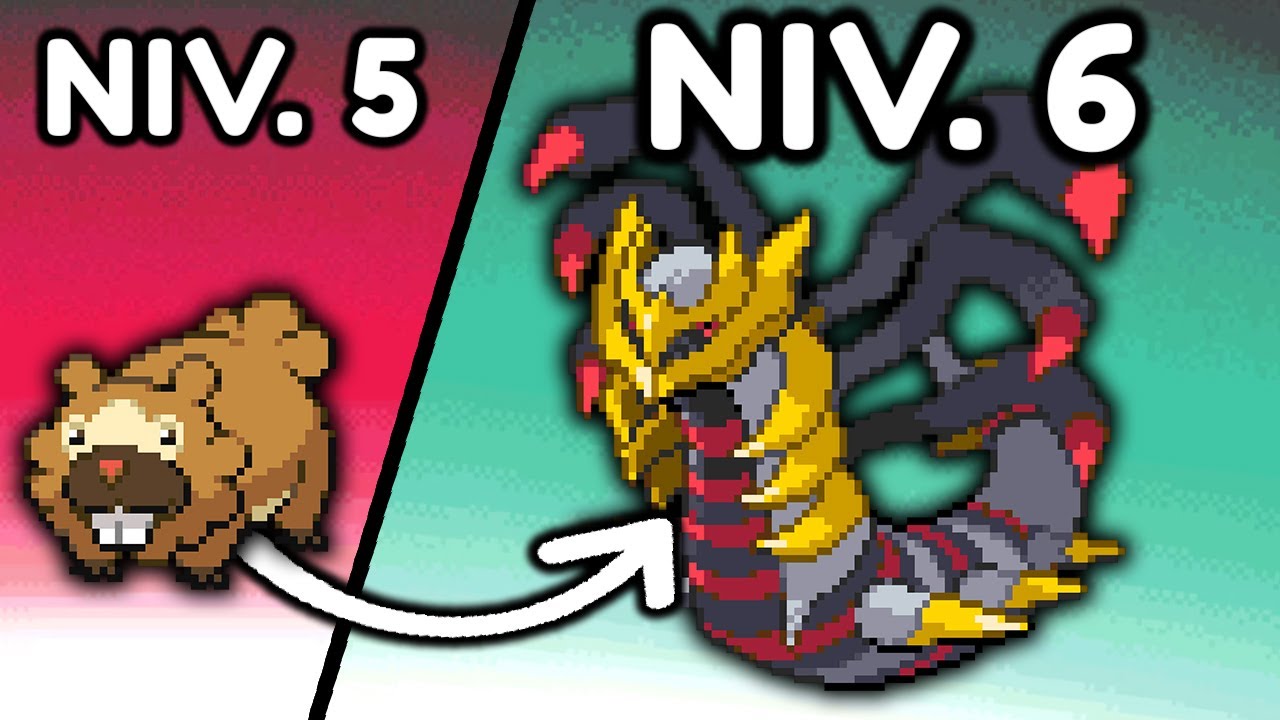 Pokémon Platinum, but they evolve randomly at every level.