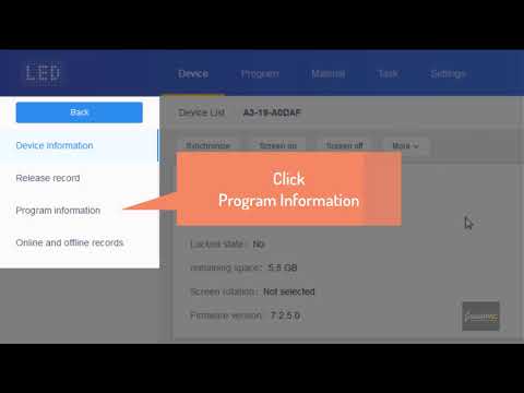 How to Delete a Program from a Signpac LED