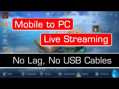 How to Live Stream Mobile Games Using PC