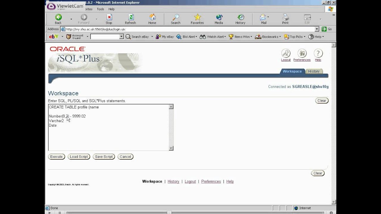 Basic SQL Tutorial - 2.1 - CREATE and DESCRIBE [TutorialGenius.com]