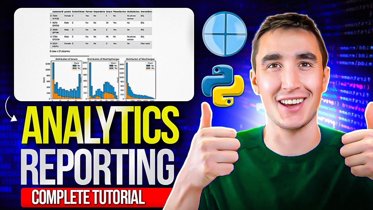 Comprehensive Analytics Reporting Tutorial with Python & Quarto!