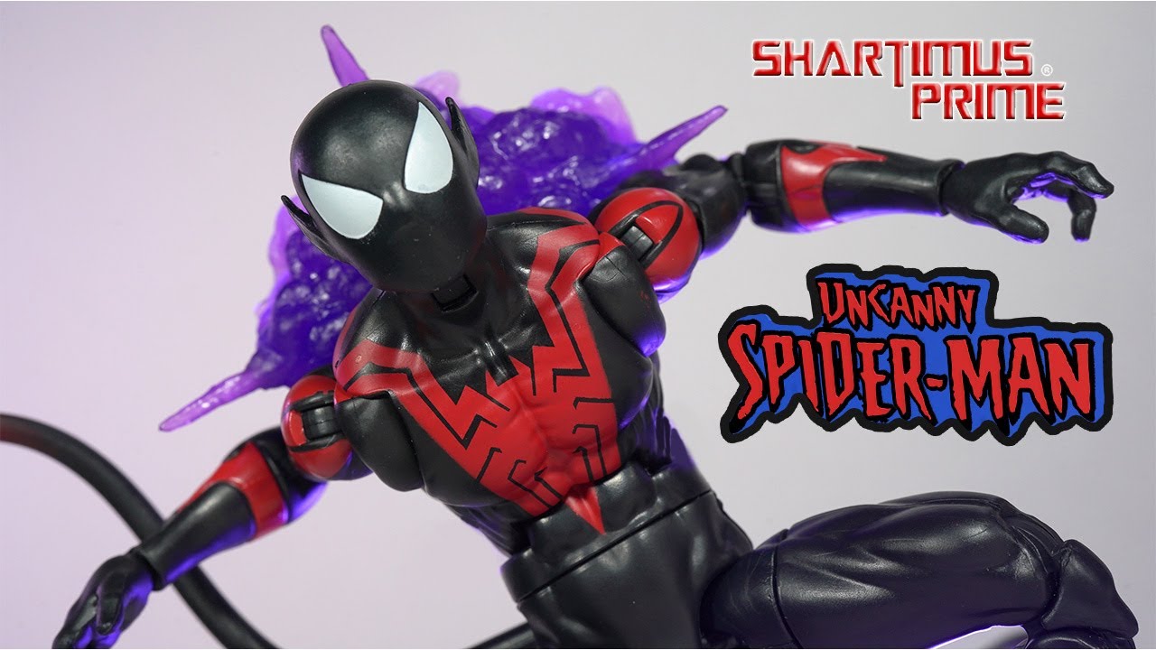 Marvel Legends UNCANNY SPIDER-MAN (Nightcrawler) Retro Card Wave Comic Hasbro Action Figure Review