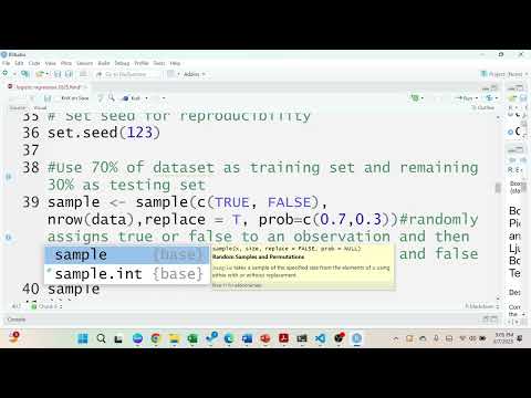 Logistic Regression in R (Video) – Analytics Veda