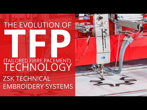 ZSK - THE EVOLUTION OF TFP (Tailored Fibre Placement) TECHNOLOGY
